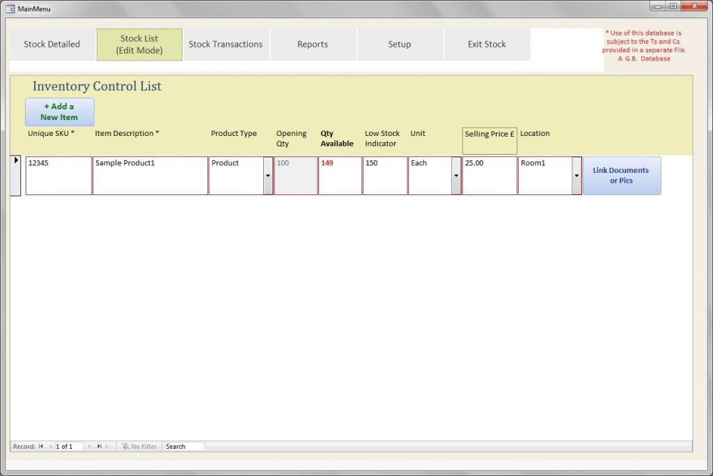 ListView - your resource to download Access templates from