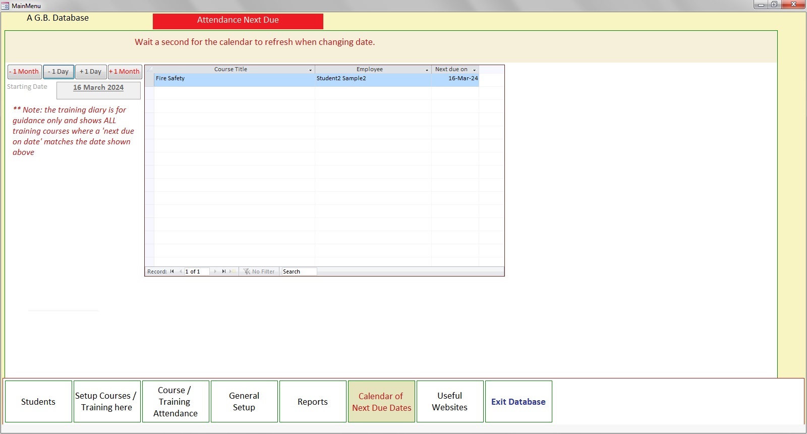 Student Academics Training - your resource to download Access templates ...